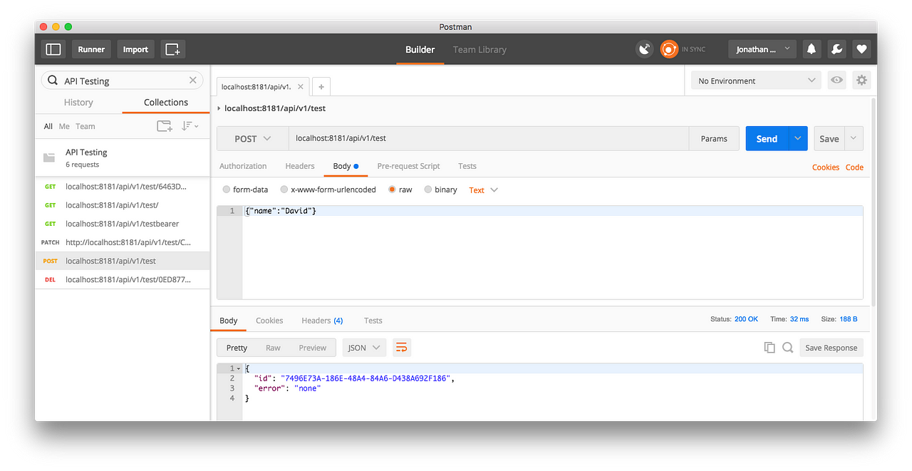 Api Endpoint Testing With Postman By Jonathan Guthrie Server Side Swift And More Medium