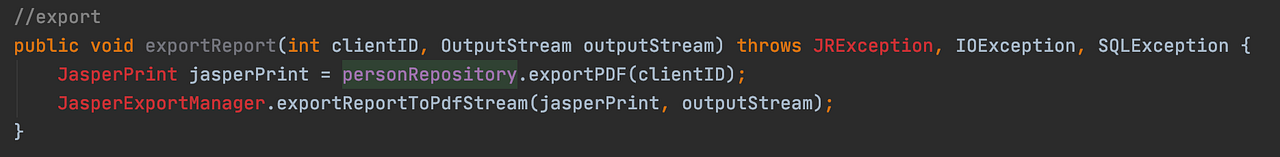 Jasper report with Spring Boot service | by Maeluenie | Medium