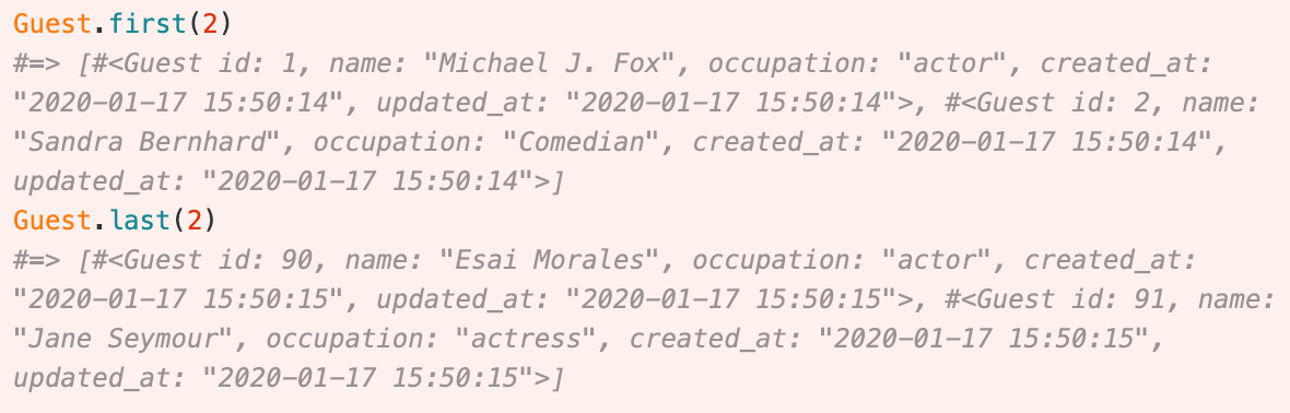 ActiveRecord queries and you: how to find() the right method for the job | by Sean Welsh Brown ...