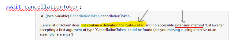 How to await a Cancellation Token in C# | by Cillié Malan | Medium
