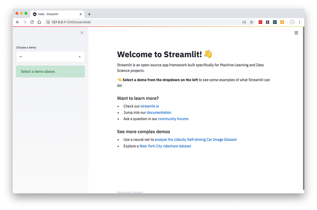 Running Streamlit inside JupyterHub - The Startup - Medium