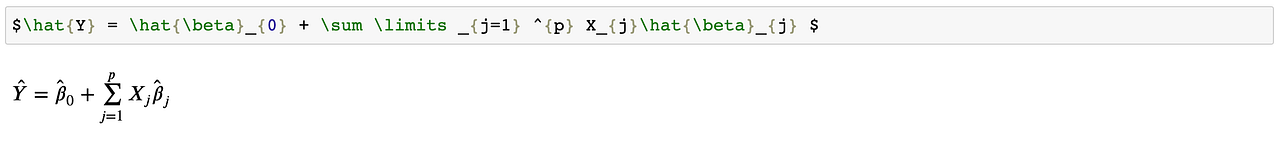 Writing Math Equations in Jupyter Notebook: A Naive Introduction | by ...