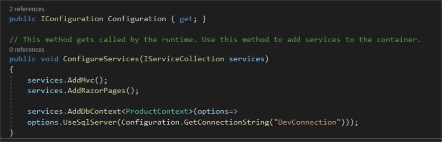 Asp Core Mvc Ile Database First Entity Framework Core