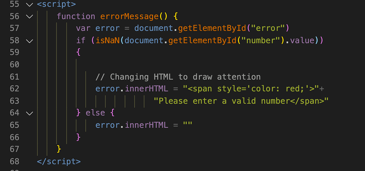 Displaying Errors Without An Alert Box in JavaScript | by Leon Jamison ...