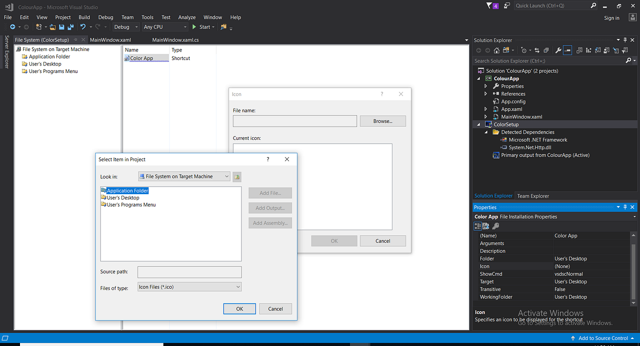 How to create a Windows Installer/ Setup File for Desktop Application using Visual Studio 2017 ...