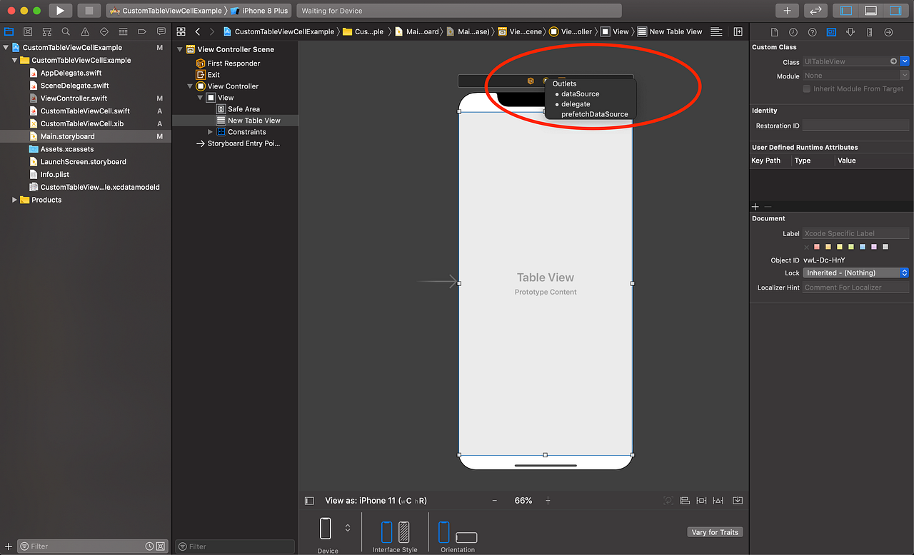 Building a Custom TableViewCell in XCode with Swift — Beginner’s guide | by Surya Reddy | Mac O ...