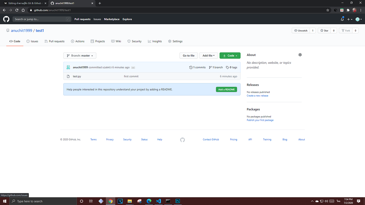 ทำความรู้จัก Git & GitHub พร้อมการใช้งานร่วมกับ VS Code เบื้องต้น | by stackpython | Medium