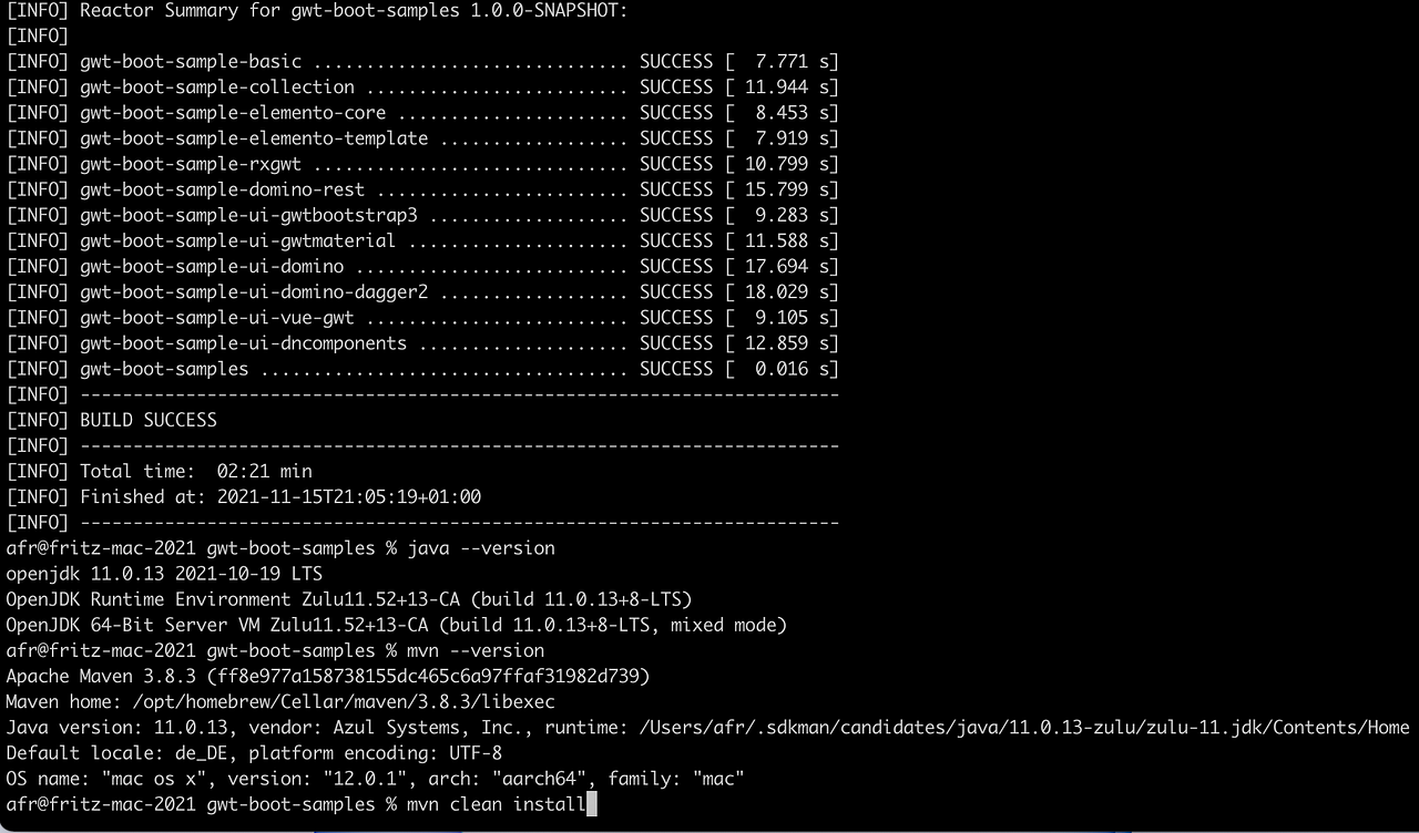 GWT Transpiler Performance with MacBook Pro M1 Max | by Dr. Lofi ...
