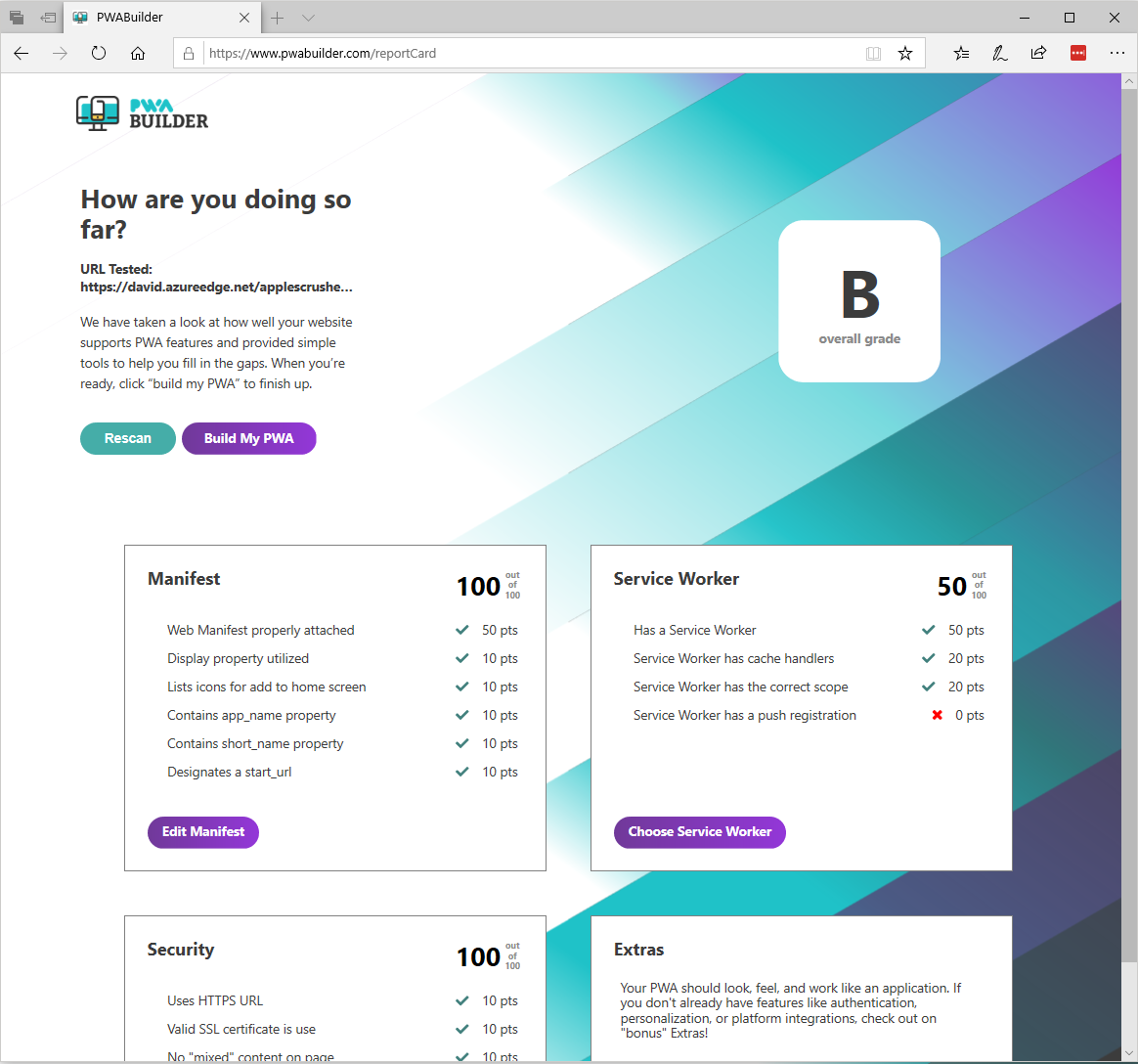 PWA Builder 2.0. About 2 years ago I announced the… | by Jeff Burtoft ...
