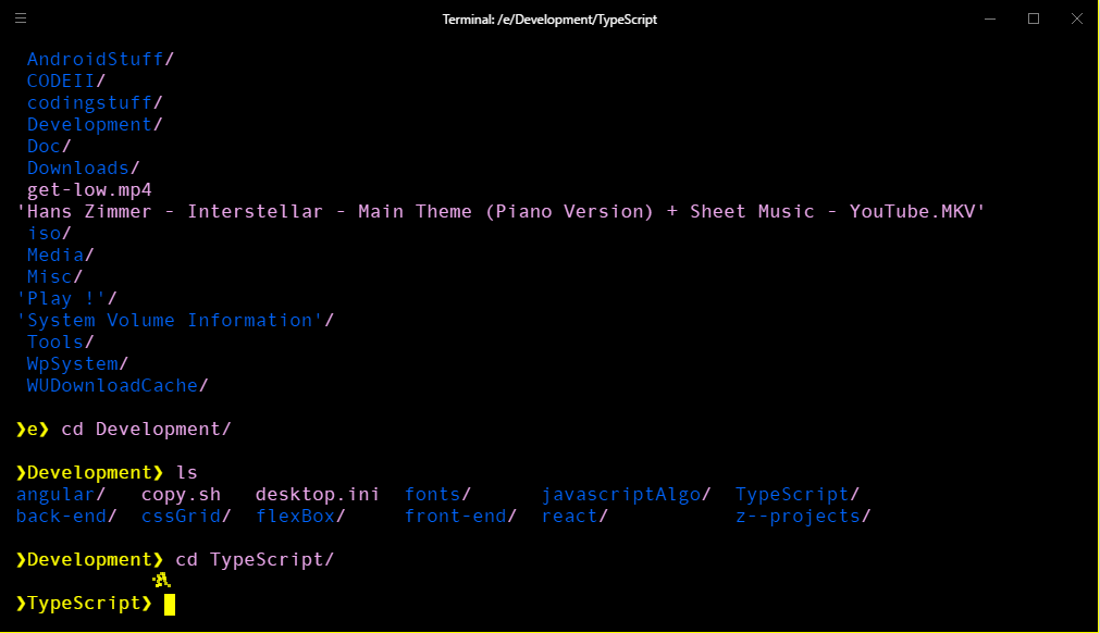Styling Git Bash with Hyper term. When you stare at the screen so long ...