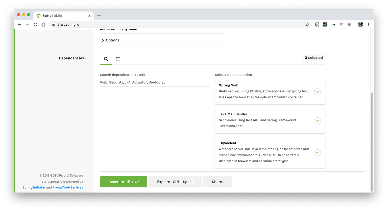 ส่ง email ด้วย Spring Email + Thymeleaf | by Phayao Boonon | Medium