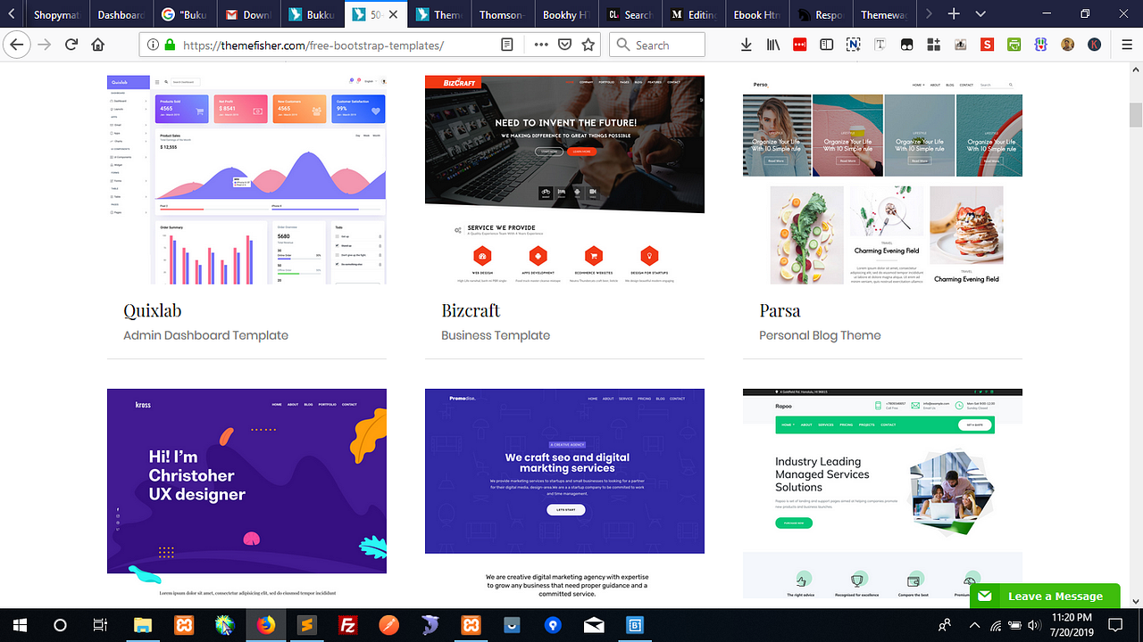 Kumpulan Template HTML Untuk Web Development (Updated 2020) | by ...
