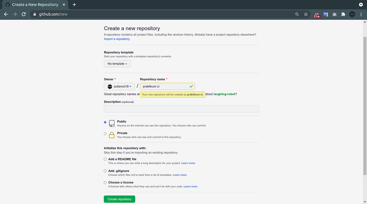 Mengupload (Push) Project ke Github | by Aufa Billah | Medium