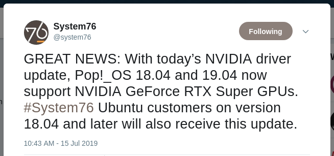 Pop!_OS: The best Nvidia Support in Linux and the problems getting ...