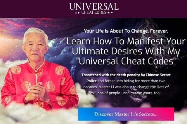 Master Li's Universal Cheat code review : All to know about it | Medium