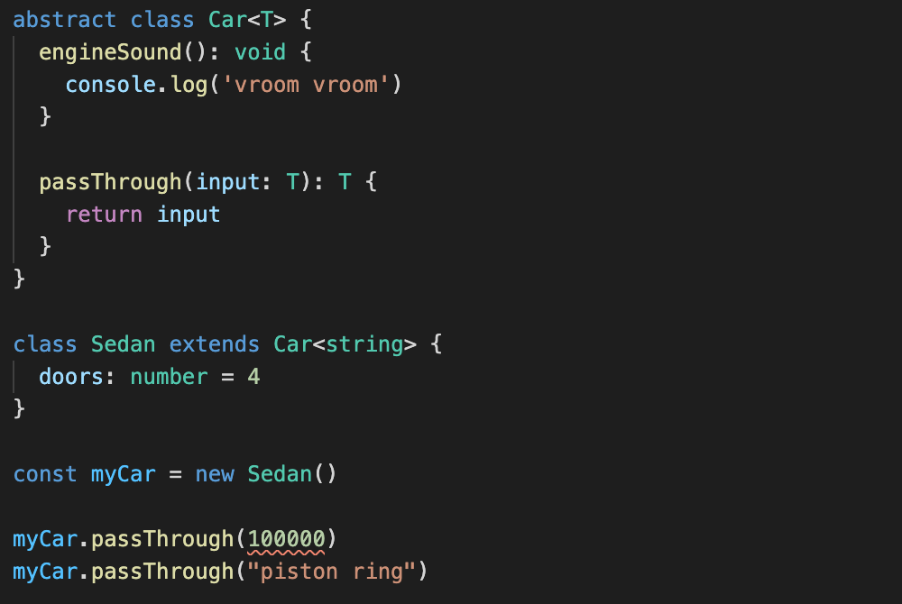 Generics Abstract Classes In TypeScript By Mathew Phillip Wheatley generics-abstract-classes-in-typescript-by-mathew-phillip-wheatley