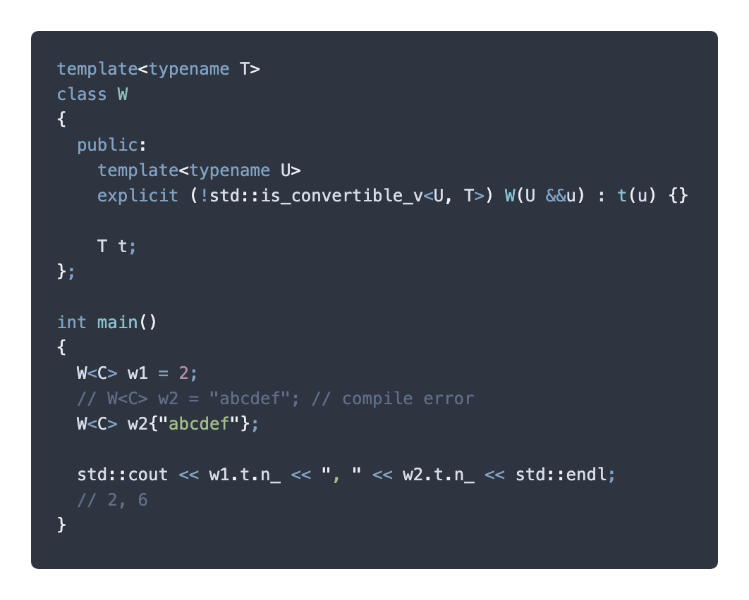 潮．C++20 | explicit 關鍵字大解析. 最常聽到 explicit 這字就是掛在類別 constructor… | by ...