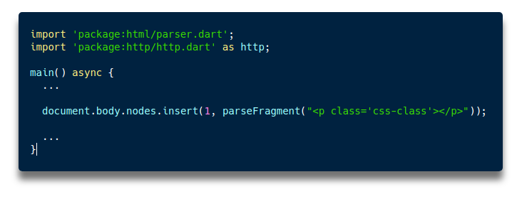 Parsing HTML in Dart with Html package. | by Jonathan Monga | Flutter Community | Medium