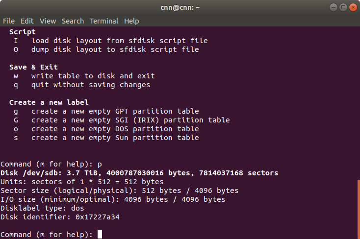 Partitioning, Formatting, and Mounting a Hard Drive in Linux Ubuntu 18.04 (2020) | by Sik-Ho ...