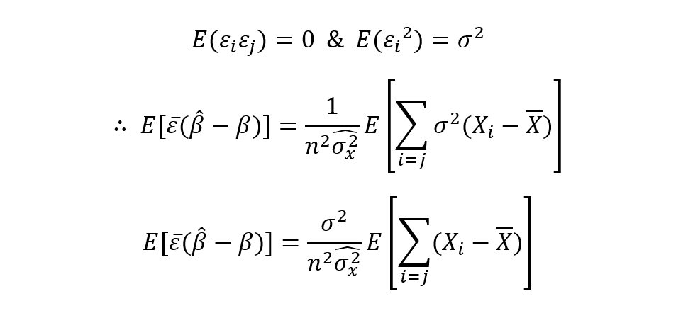 Expectation & Variance of OLS Estimates | by Naman Agrawal | Analytics ...