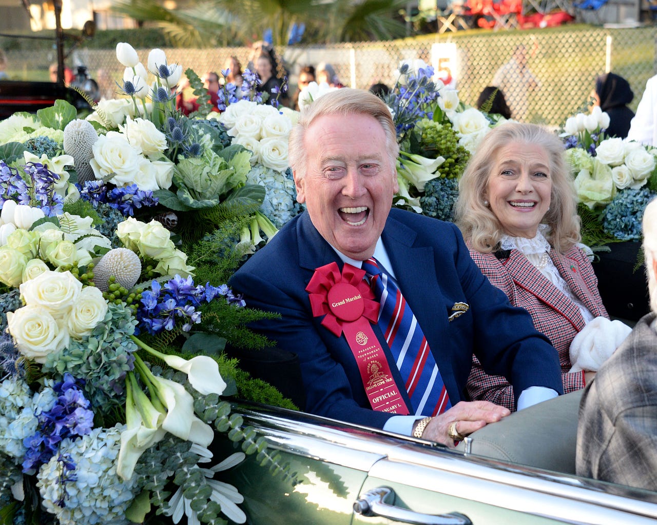 Sandra Scully, wife of Vin Scully, passes away | by Rowan Kavner ...