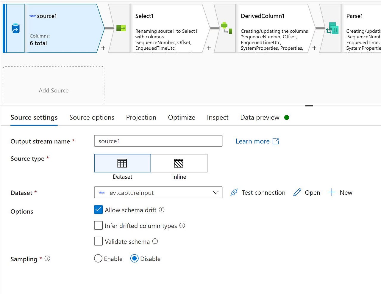 Process AVRO files in Azure Synapse Analytics Integrate Data Flow or ...