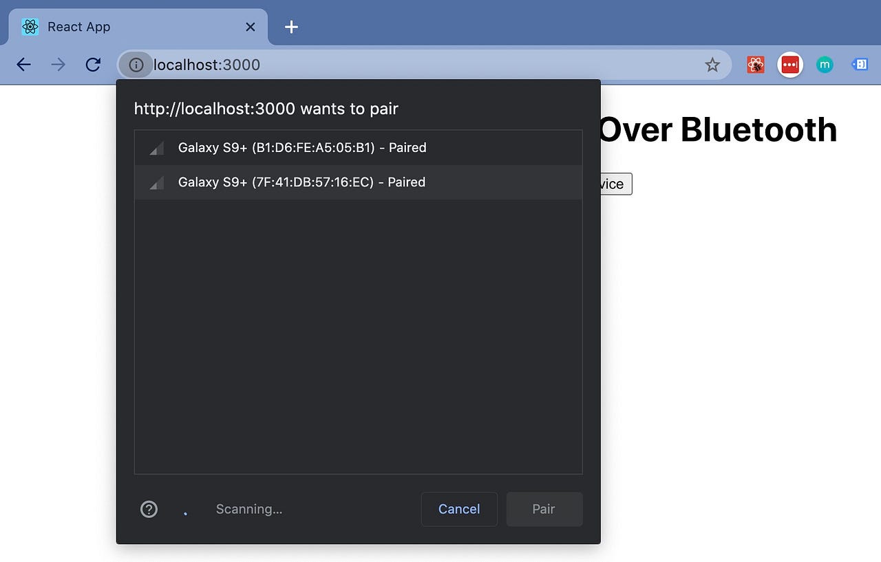 Interact with Bluetooth Devices using the Web Bluetooth API | by ...