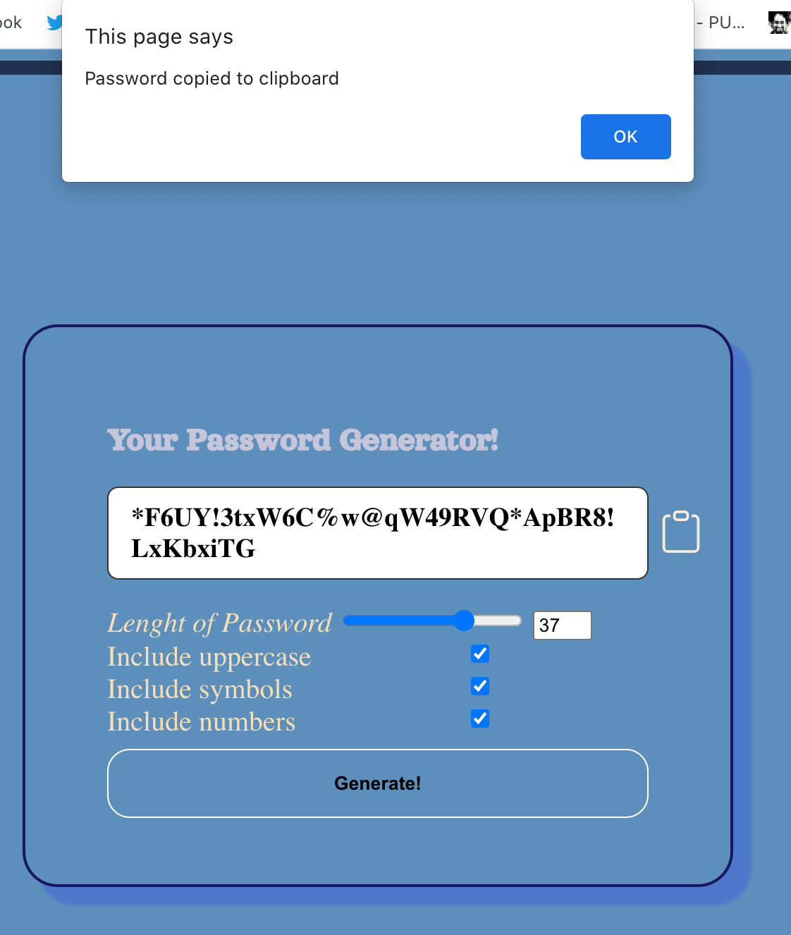Vanilla JavaScript Simple Password Generator | by Richard Taujenis ...
