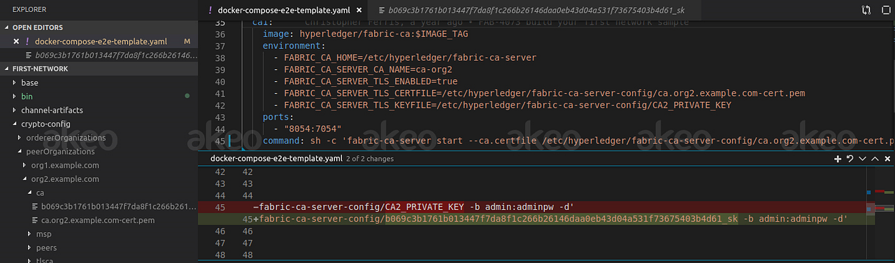 Step by Step Guide to Set up Hyperledger Fabric Network | by Puneet Kumar | Akeo | Medium