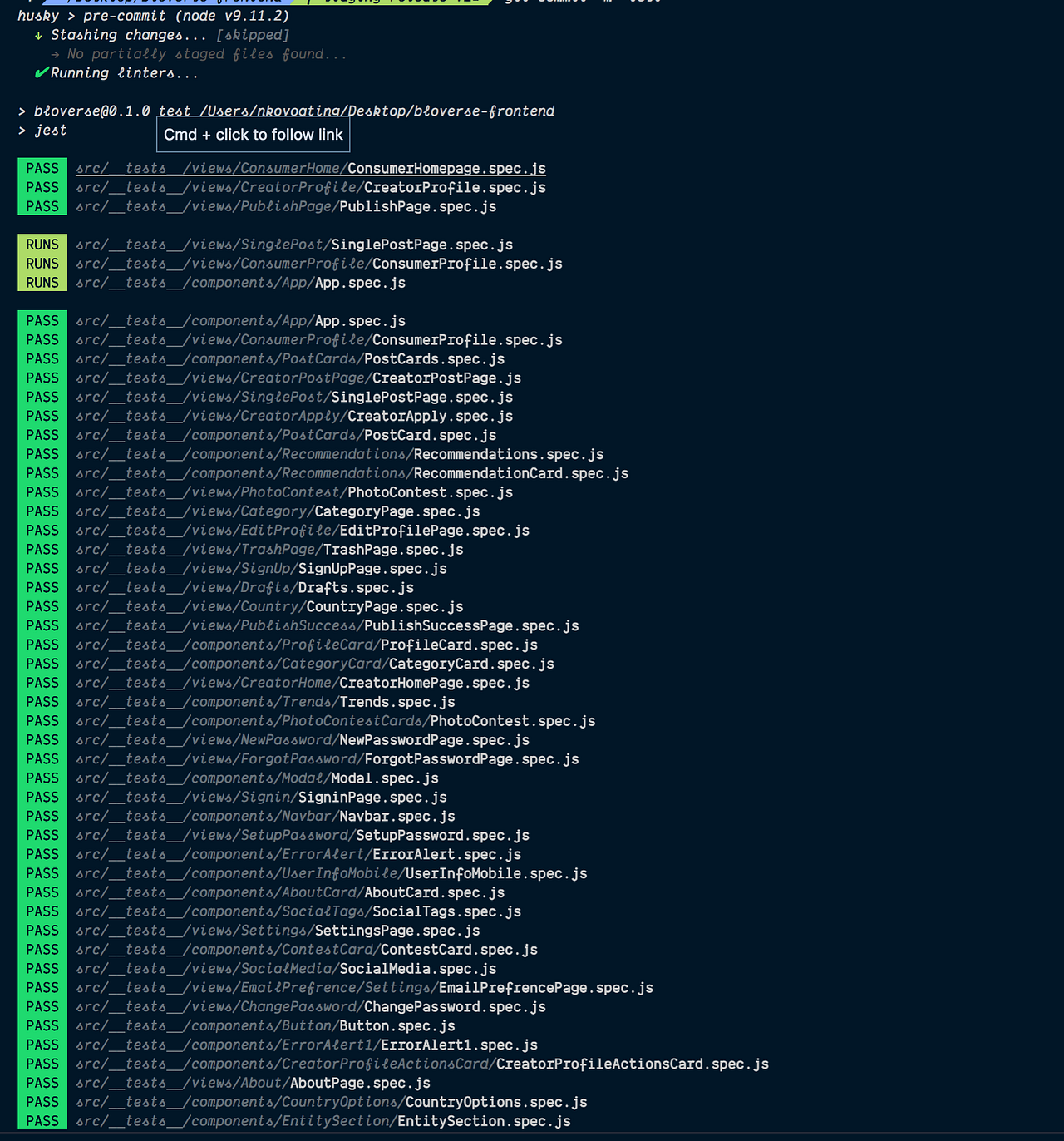 PreCommit Hooks!. Setup pre-commit hooks for an existing… | by Vanessa Ating | Backticks ...