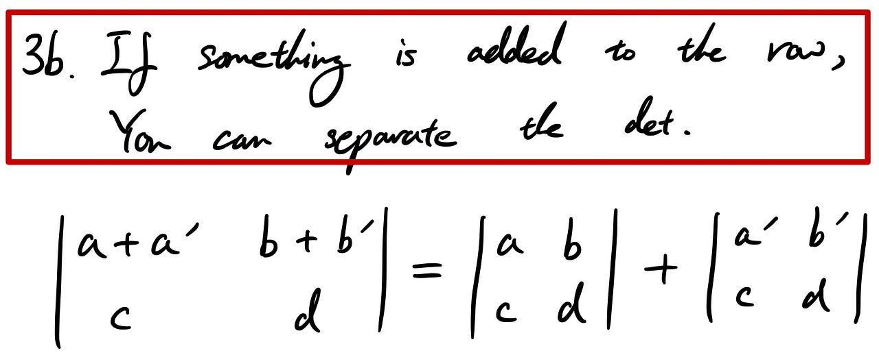 Linear Algebra 101 — Part 5: Determinants | by Sho Nakagome | sho.jp ...