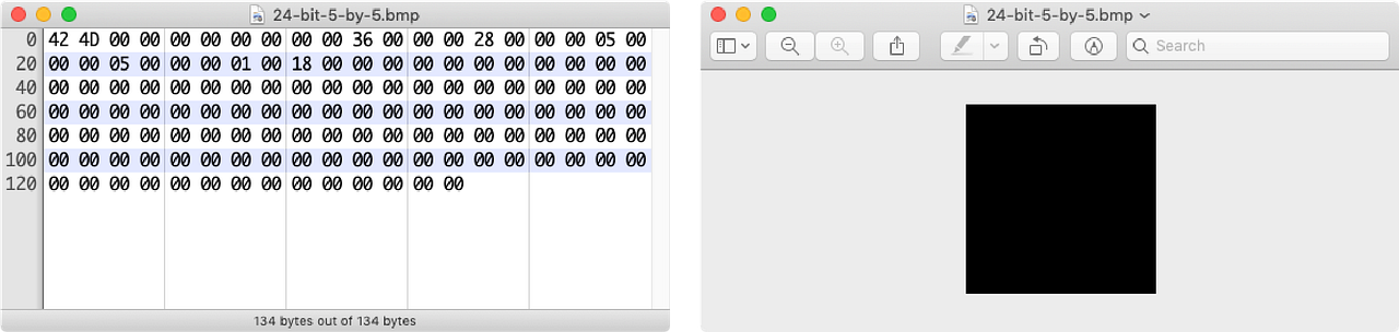 Bits to Bitmaps: A simple walkthrough of BMP Image Format | by Uday ...