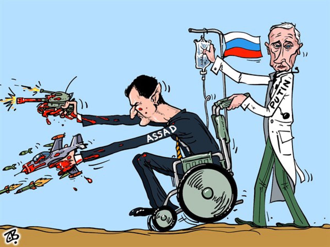A picture paints a thousand words. Syria explained in 28 cartoons from ...
