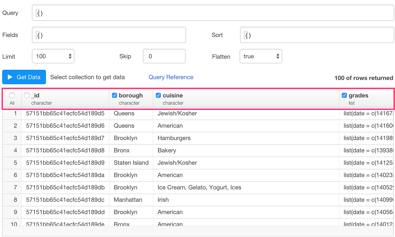 Querying against MongoDB Enhanced | by Kan Nishida | learn data science
