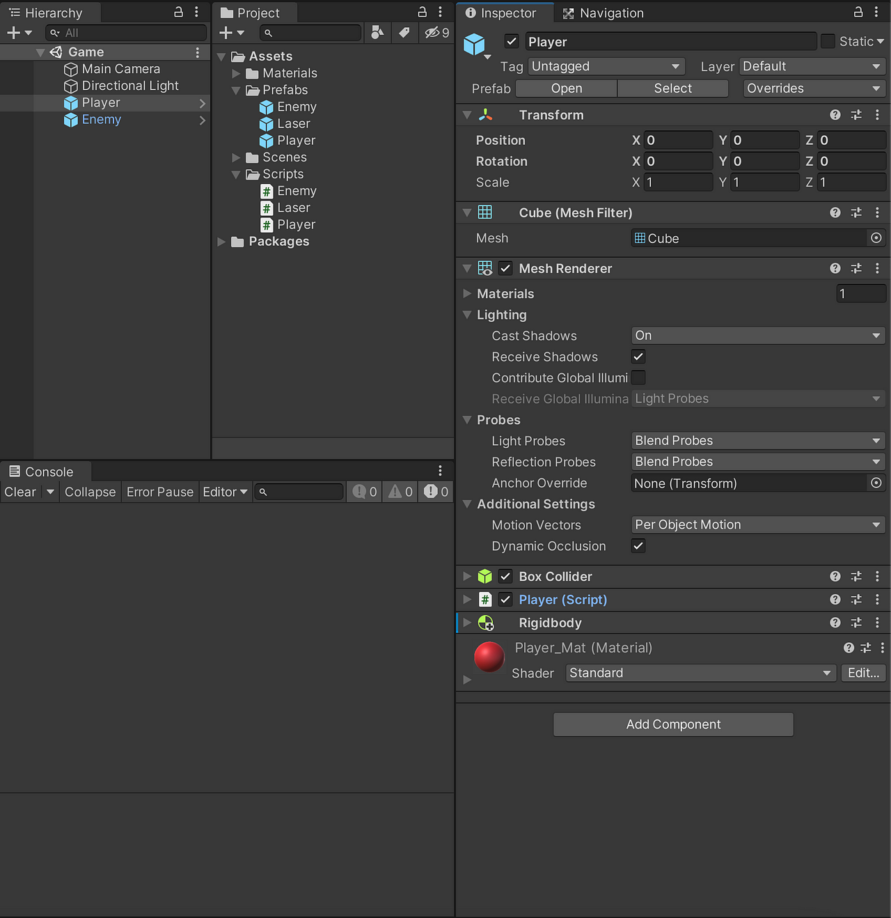 Script Communication In Unity Using Getcomponent By Siddhant Thakur Nerd For Tech Medium