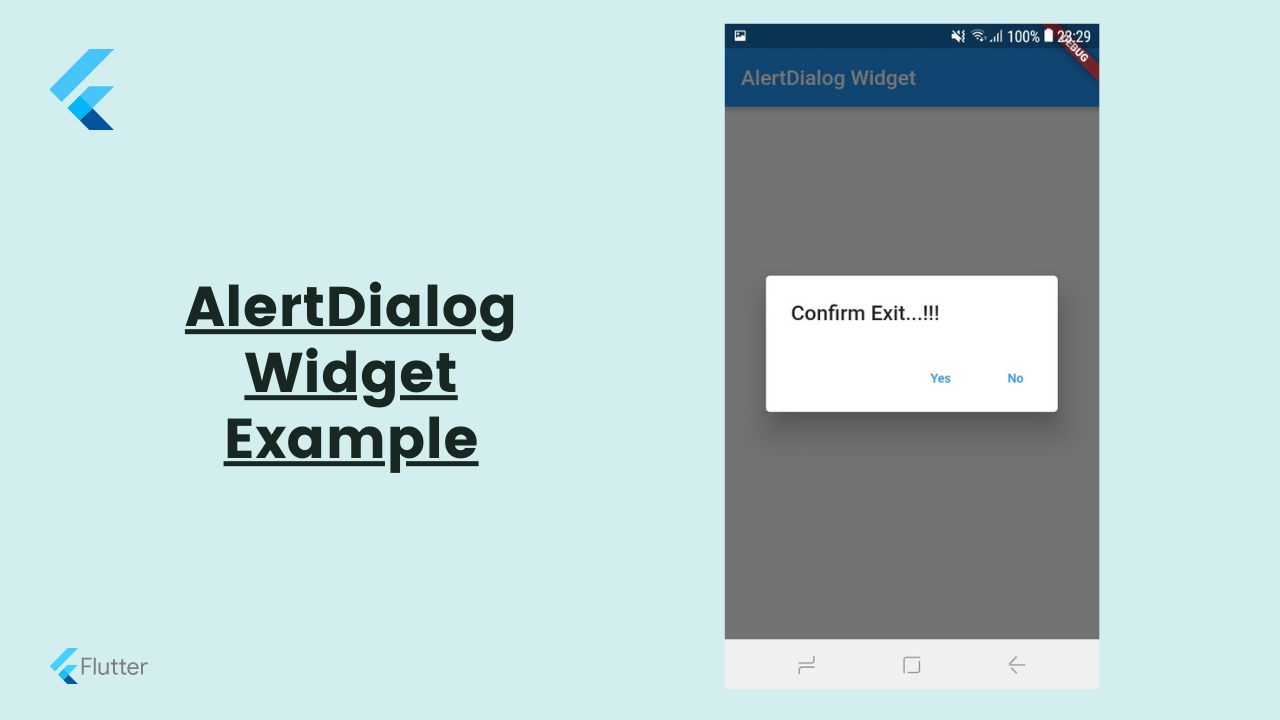 Flutter Is Based On Widgets Ten Widgets Every Software Developers Must Know By Geno Tech