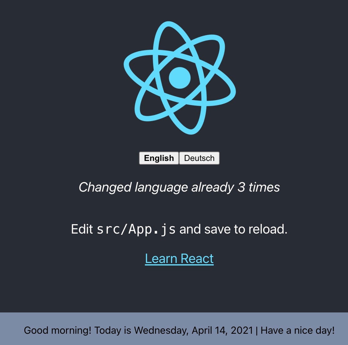 How To Properly Internationalize A React Application Using I18next By
