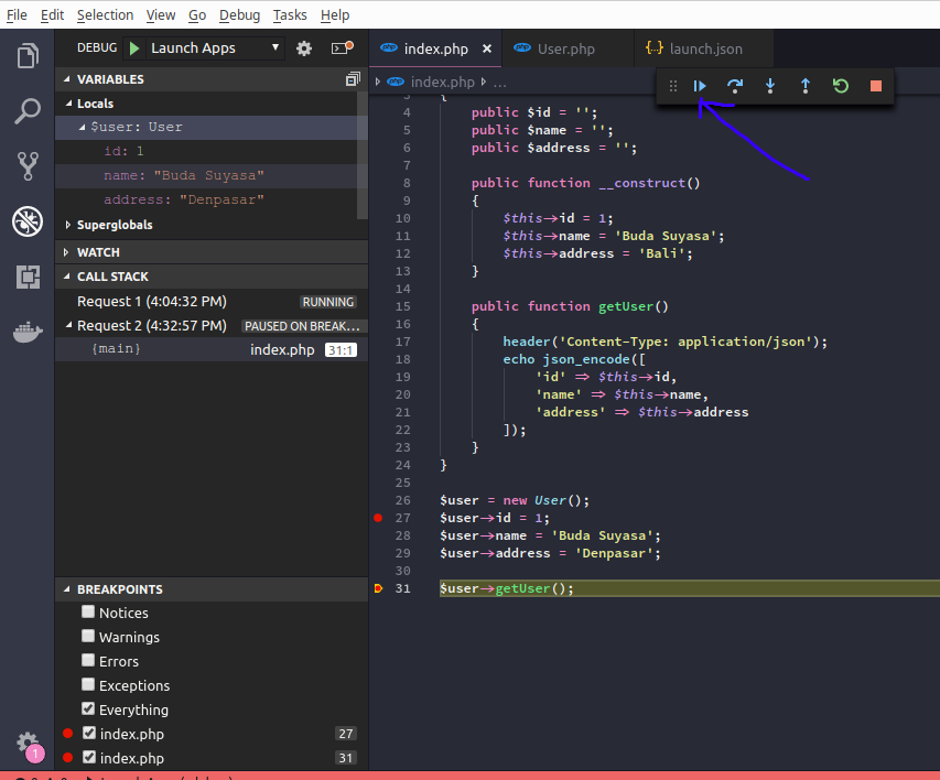 PHP Debugging Dengan XDebug & Visual Studio Code | by Buda Suyasa | HookiGroup | Medium