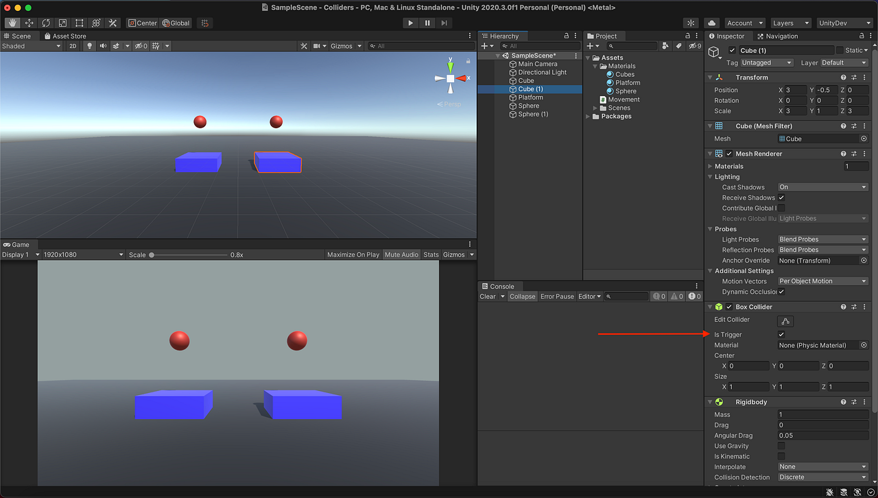 Unity Development — Collisions vs Triggers | by Siddhant Thakur | Nerd For Tech | Medium