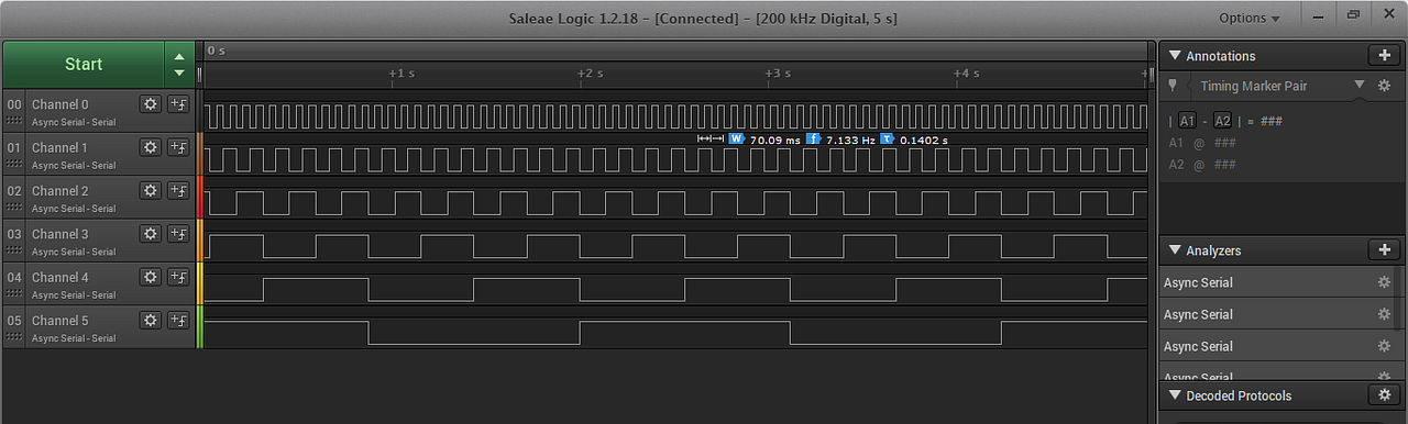 Binary Counter — Logic Analyzer. Build an LED Binary Counter & Improve… | by J3 | Jungletronics ...