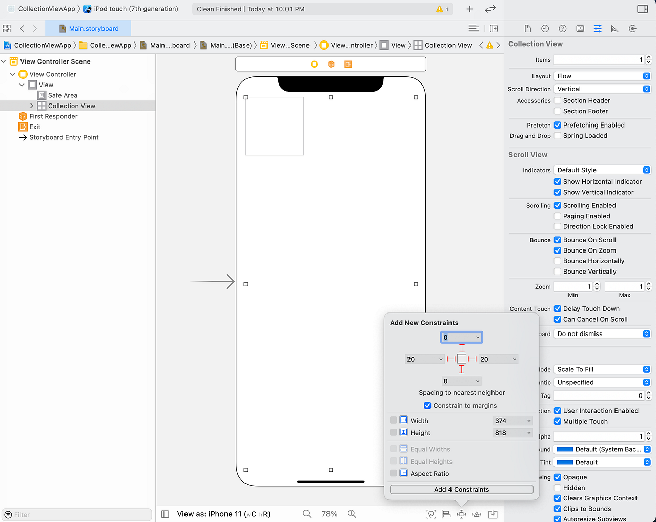 Custom CollectionView in Swift 5. A step by step guide to creating a… | by Julie Elise | Level ...