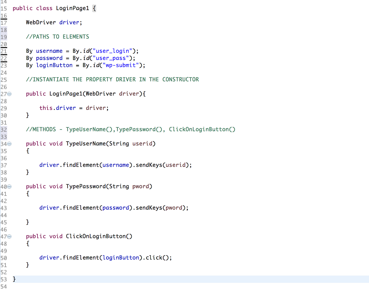Page Object Model Using Selenium And Java By Sue Wild