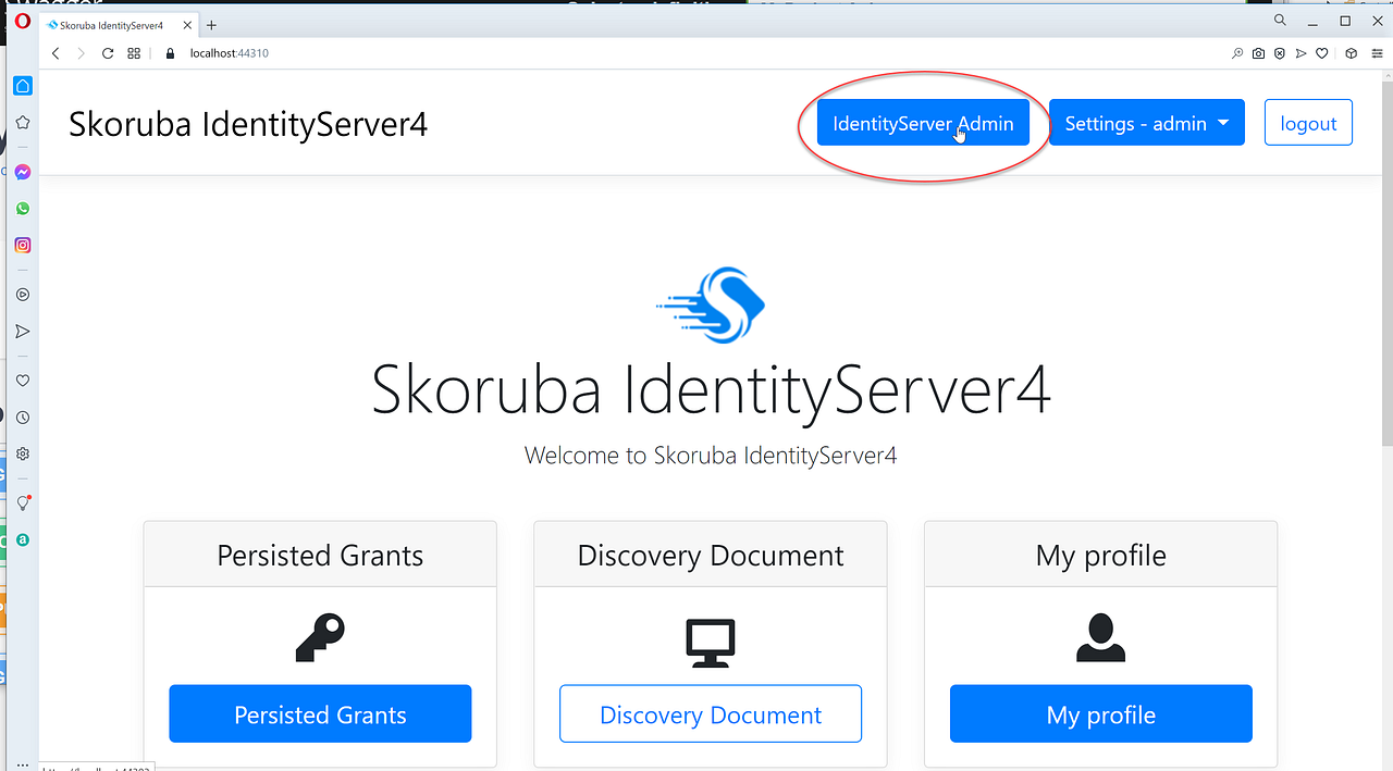 IdentityServer4 Admin UI from Skoruba.IdentityServer4.Admin Template | Scrum and Coke