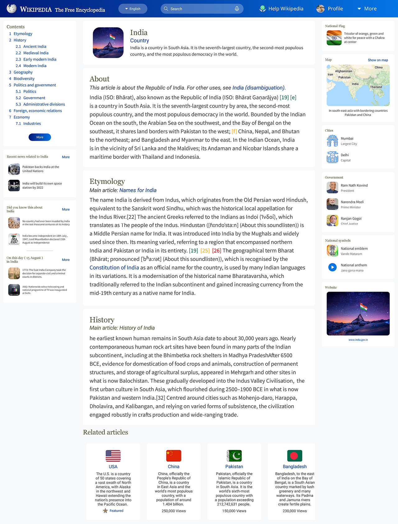 Redesigning Wikipedia to be more productive and useful. Redesign Ui Ux ...