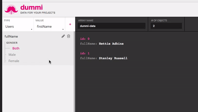 Dummi. The Smart Way to Generate DummiData for… | by Dummi | Prototypr