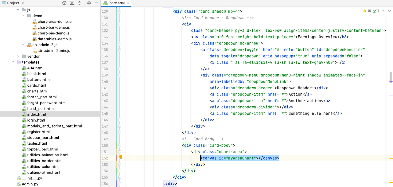 Tutorial: display Charts with Django and Chart.js | by Timur Bakibayev ...