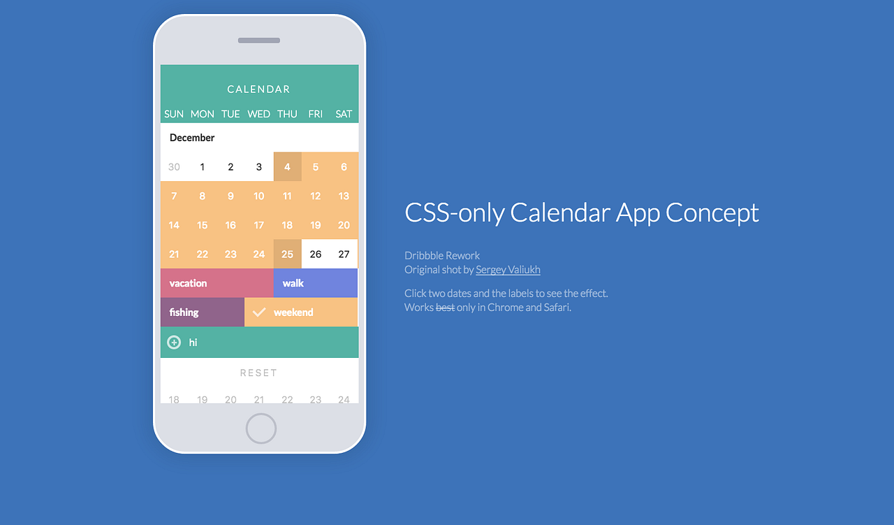 26 Impressive web projects built with CSS only. | by Mybridge ...