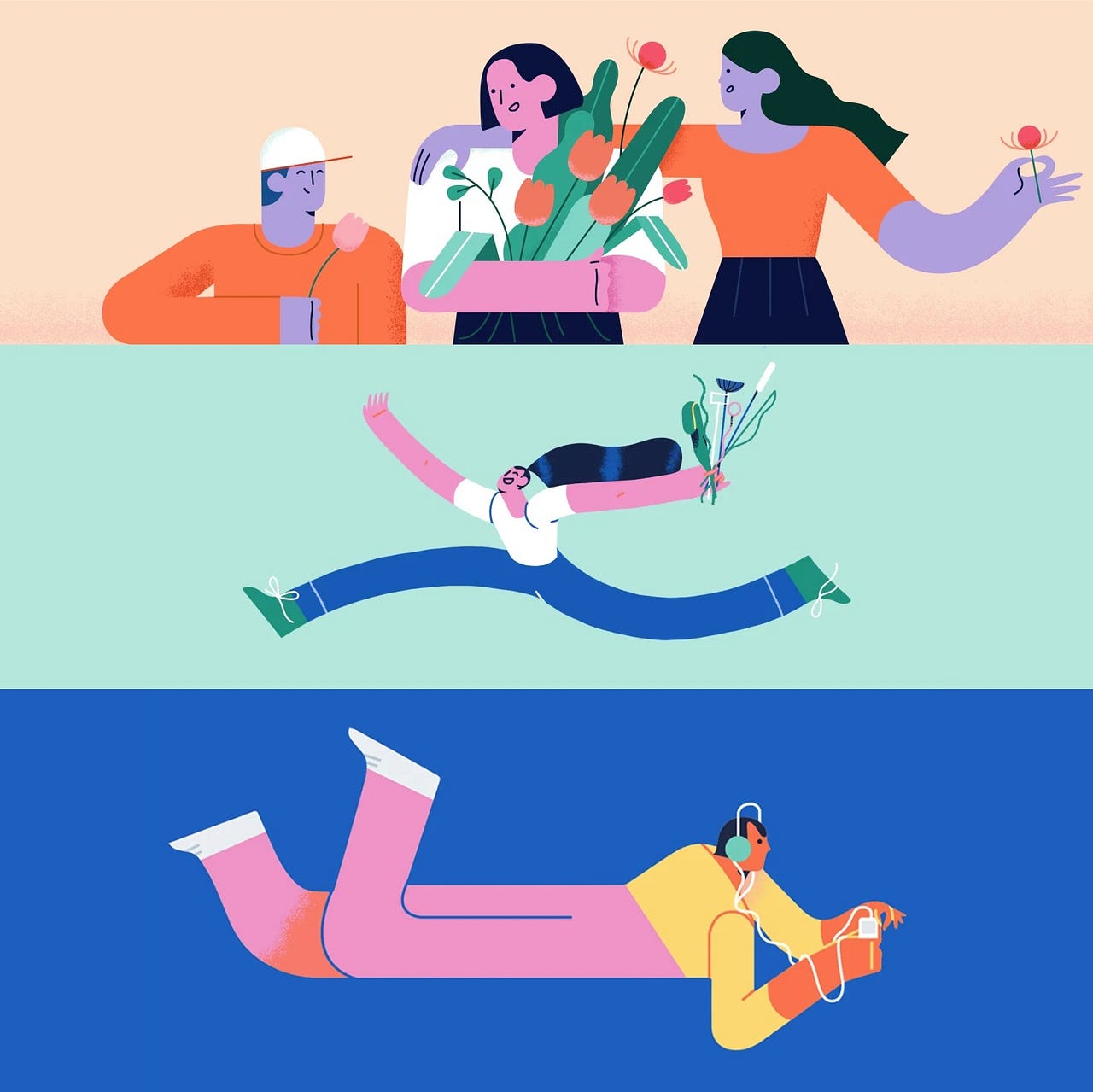 A Brief Overview of Big Tech Illustration: Flat Design, Corporate ...