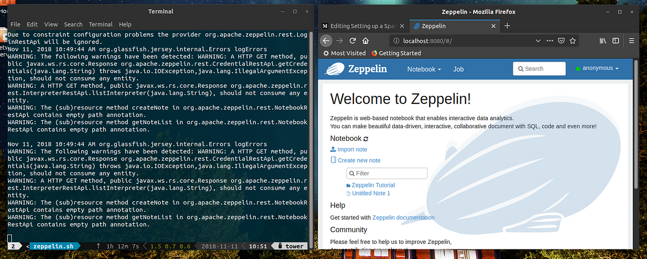 Setting Up A Spark Environment With Jupyter Notebook And Apache Zeppelin On Ubuntu