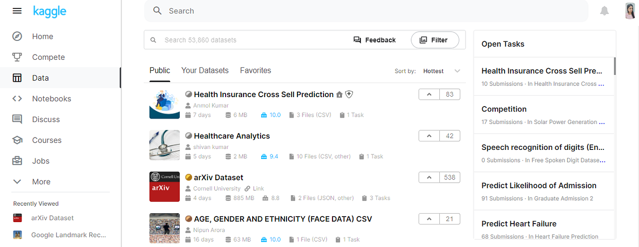 Best Free Datasets for Data Science and Machine Learning Projects | by ...